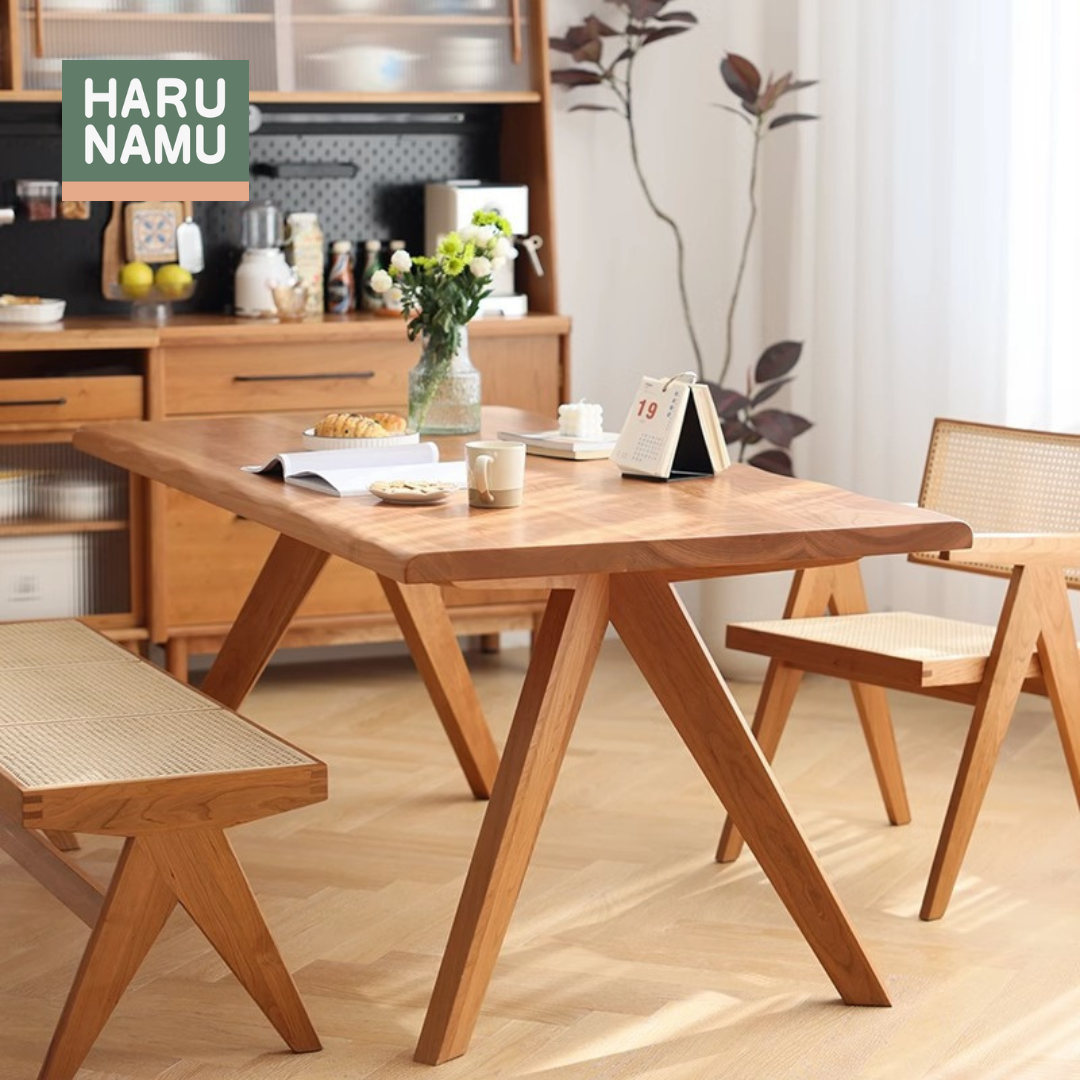 SHIZEN Solid Wood Table – Harunamu